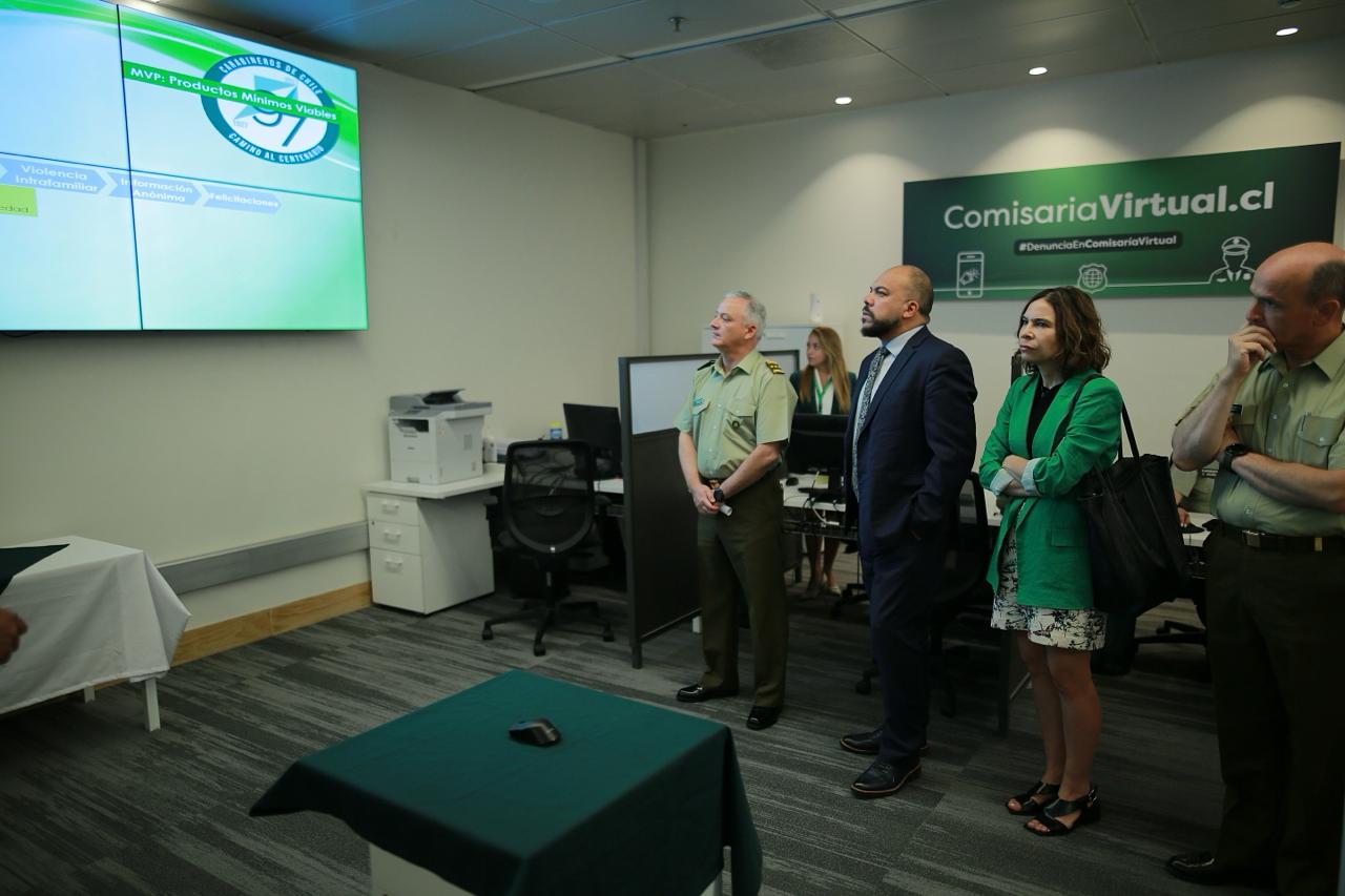 Autoridades lideraron el lanzamiento y entrada en operación de la Comisaría Virtual Zona Sur que ...