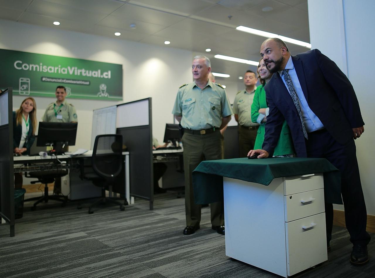 Autoridades lideraron el lanzamiento y entrada en operación de la Comisaría Virtual Zona Sur que ...