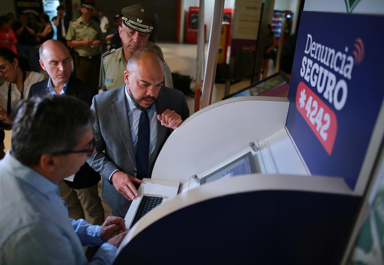 El único módulo en el país: autoridades inauguraron el primer tótem ...